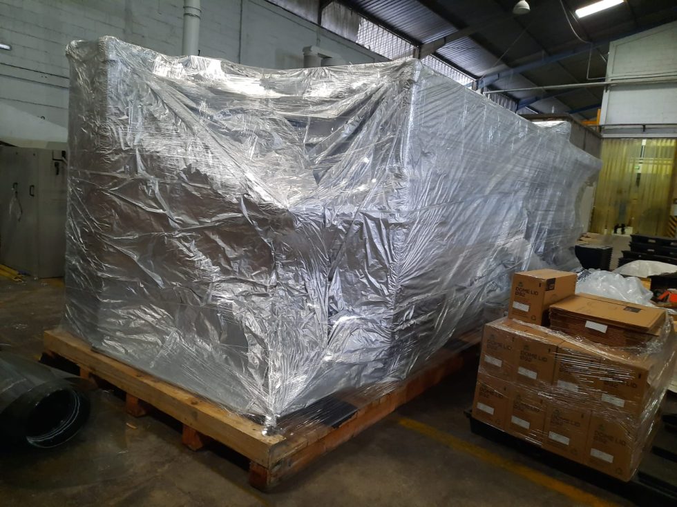 CARA PACKING KAYU & VACUM PACK ALUMUNIUM FOIL PADA MESIN DENGAN VOLUME ...